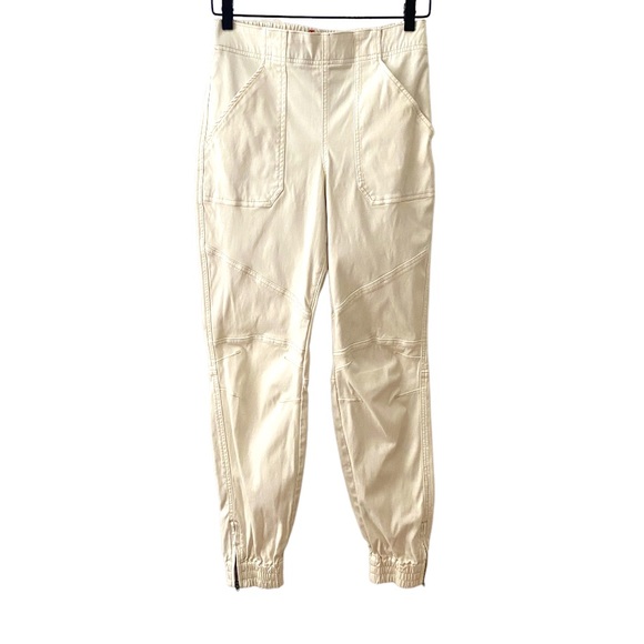 SPANX | Pants & Jumpsuits | Spanx Stretch Twill Cargo High Rise Jogger ...